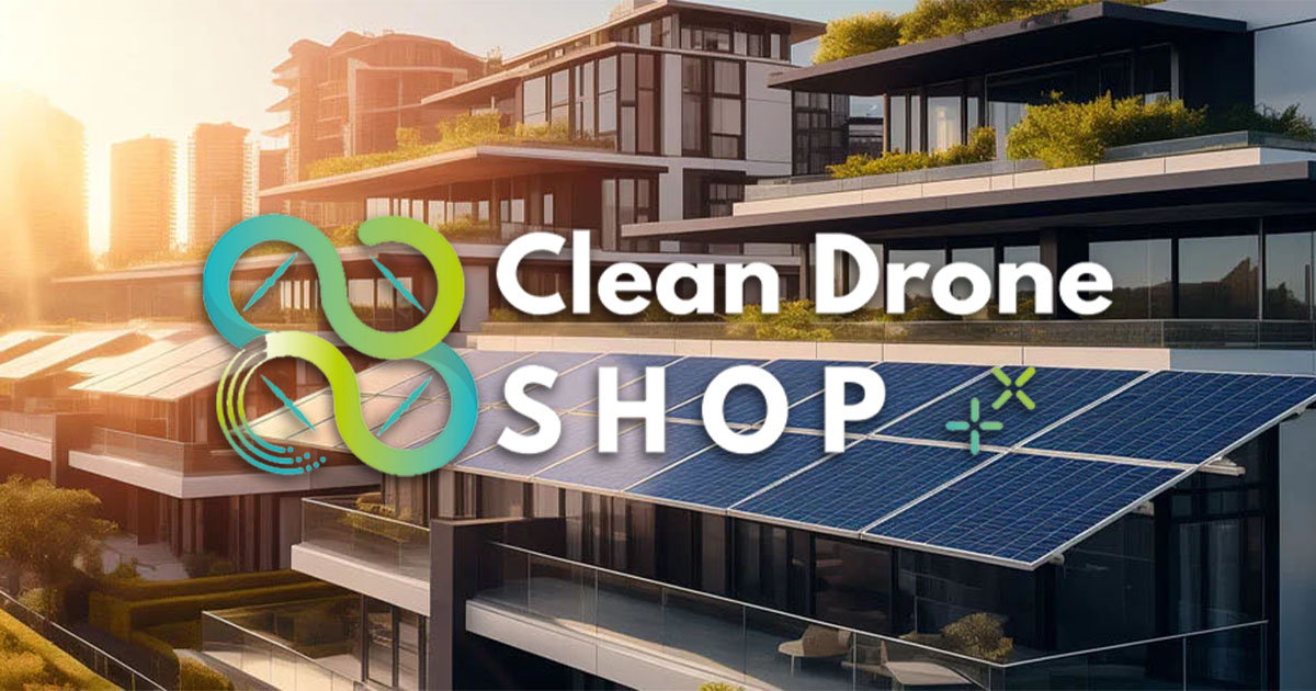 High pressure carbon telescopic pole - Clean Drone Shop